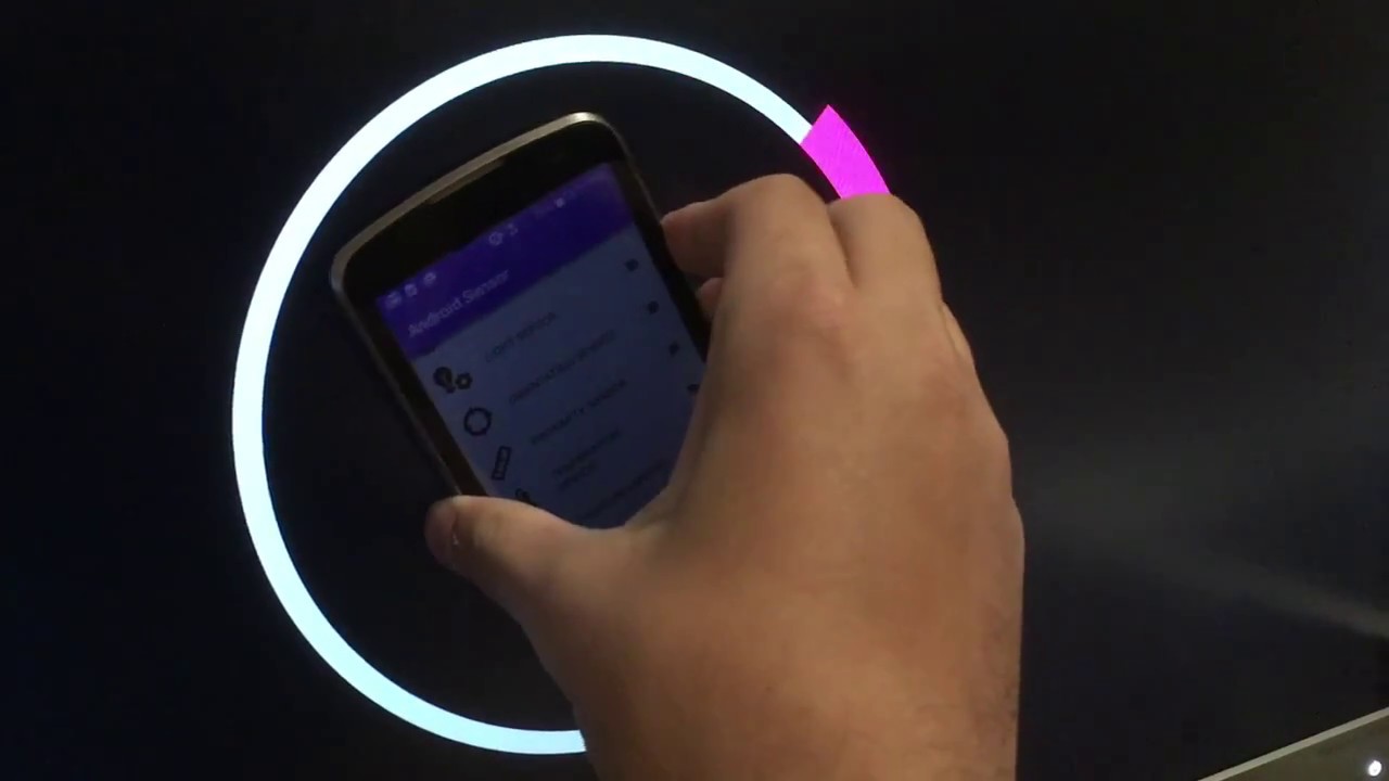 Using a Smartphone as a Rotational Input Device (Scroll Wheel, DIY Surface Dial)