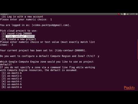 Learn DevOps Fundamentals Google Cloud Platform SDK gcloud| packtpub com - Mind Luster