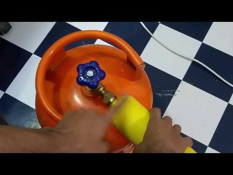 Mapp Propane Gas Tank Mini Cylinder Refill LPG | how to refill LPG in mapp gas cylinder