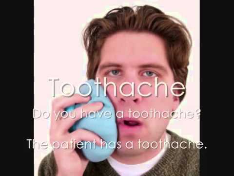 Diseases with the ending ACHE