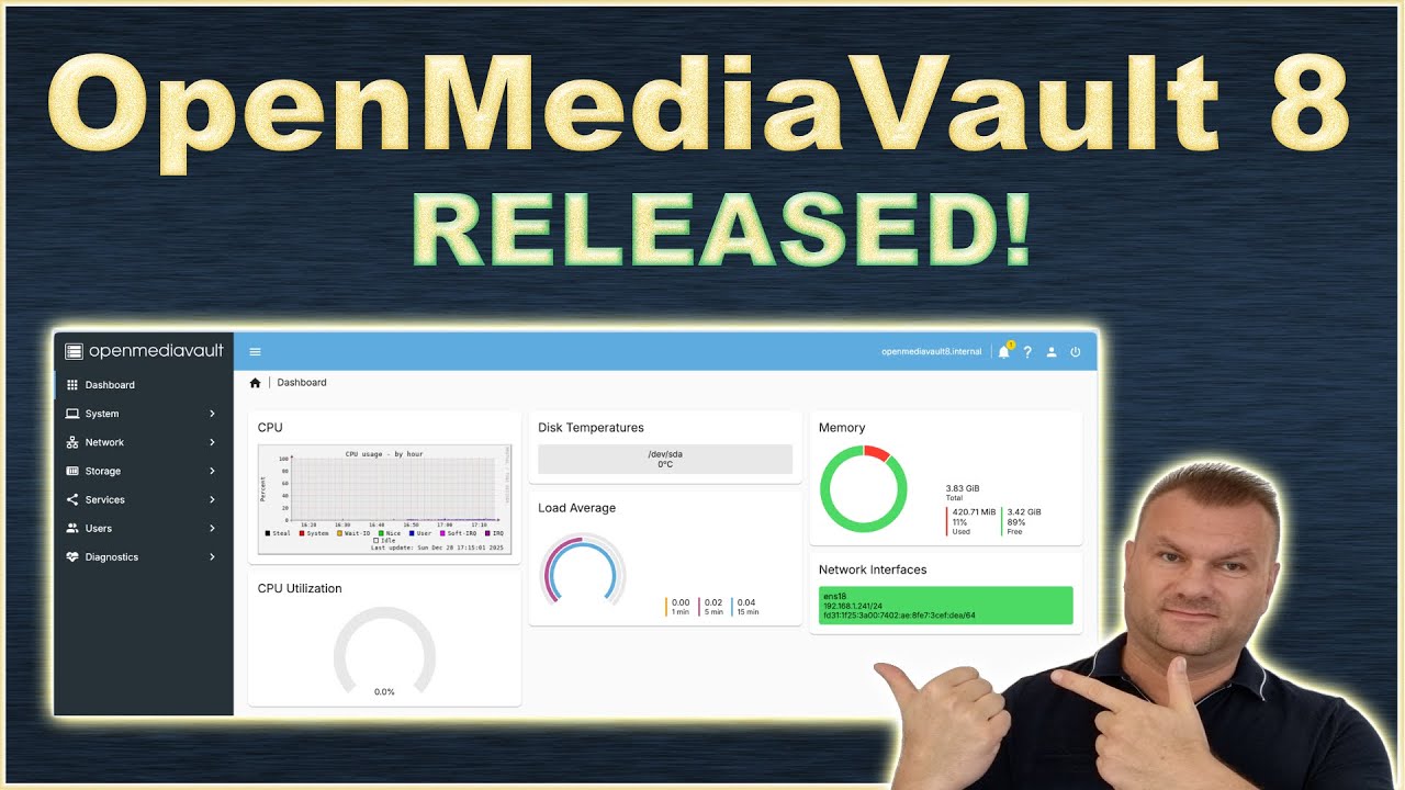 The BIG Change in OpenMediaVault 8 (And Why It Matters).