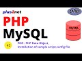PHP Data Objects - PDO for MySQL layer to access database