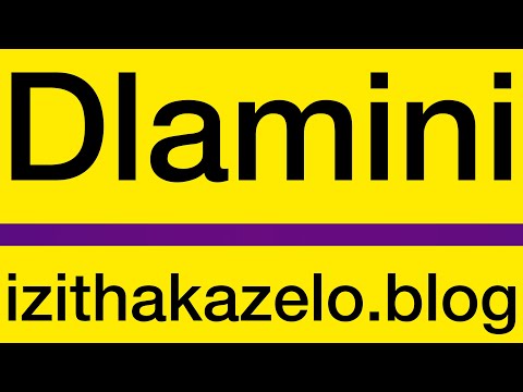 Dlamini Clan Praises❤️Izithakazelo zakwa Dlamini