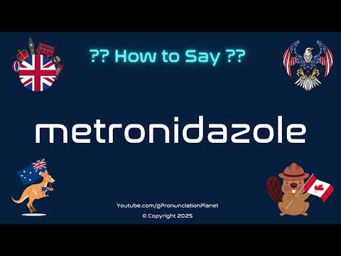 💊🔬 How to Pronounce metronidazole? (CORRECTLY) | Pronunciation Planet