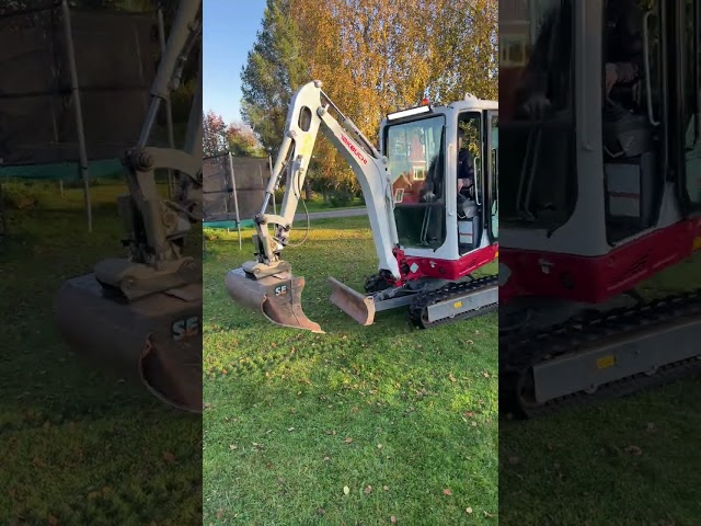 Takeuchi TB216 with Machine trailer and extra buckets - 2018 - PS ...