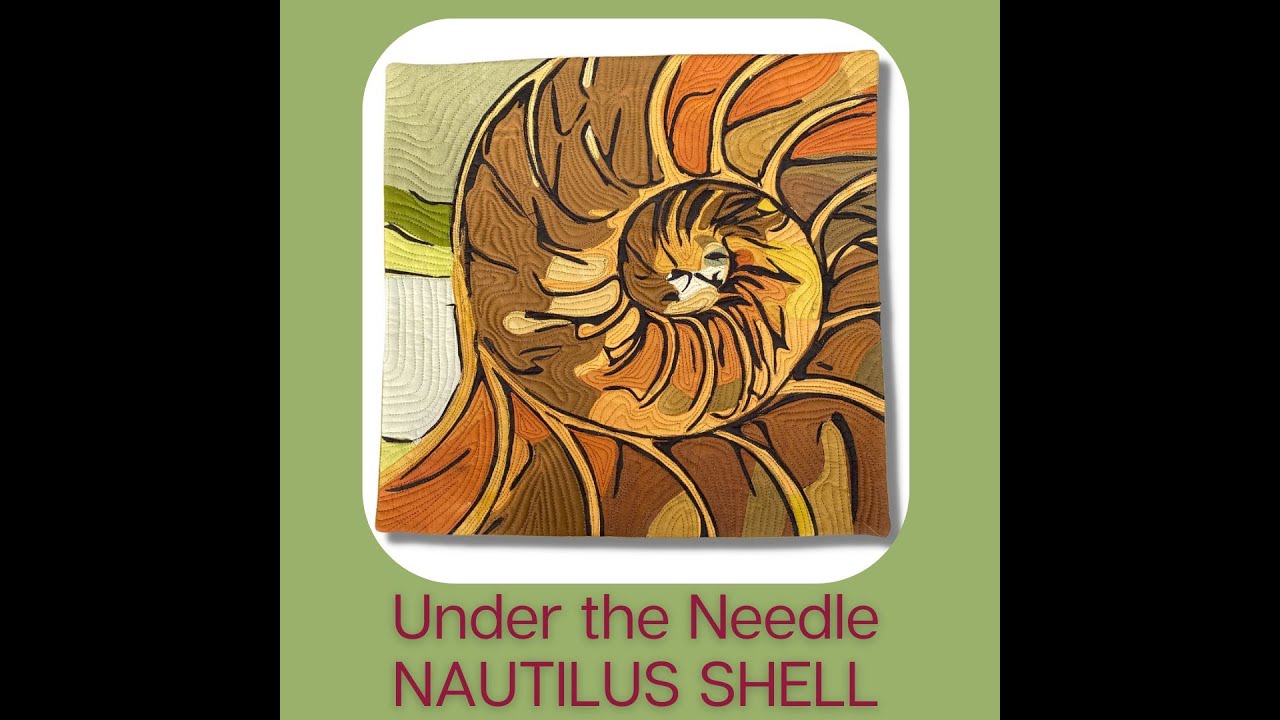 Nautilus Shell Quilt | Commissioned Textile Art with a Unique Twist