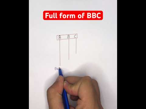Full form of BBC #shorts #short #englishvocabulary #vocabulary