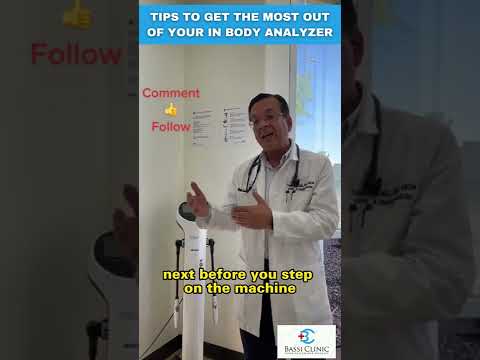 Tips to get accurate results on InBody machine.