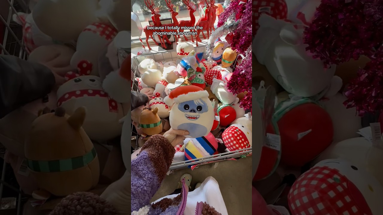 #squishmallows #squishmallow #christmas #fivebelow #fivebelowfinds #plush #rudolphtherednosereindeer