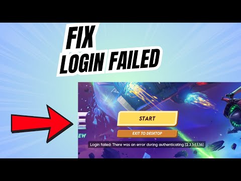 How to Fix Login failed there was an error during authenticating in Wildgate