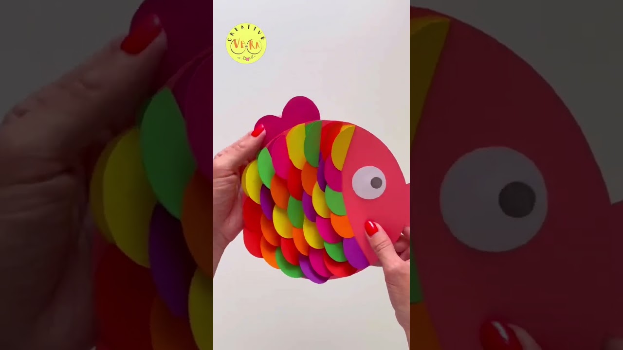 Paper Fish Craft 🐠🤩