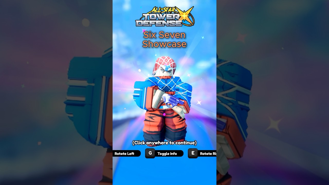 Six Seven Showcase | Roblox All Star Tower Defense X | Guido Mista