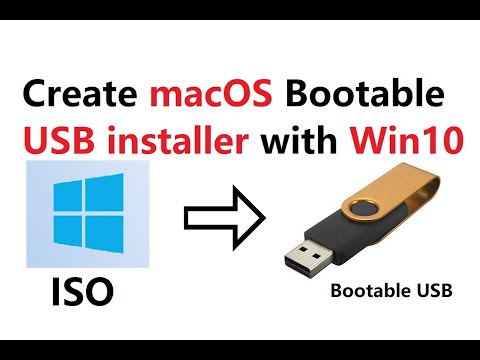 Create macOS Bootable USB Installation Media on Windows | Quickly Make a Mac OS Bootable USB