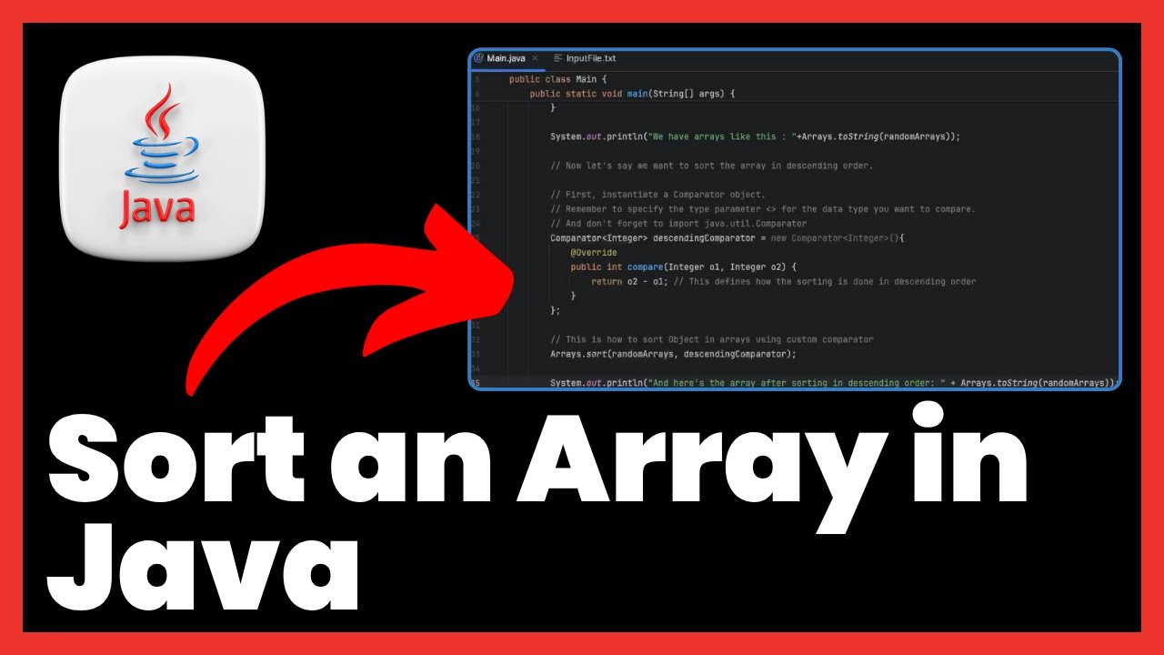 How to Sort an Array in Java | FULL GUIDE