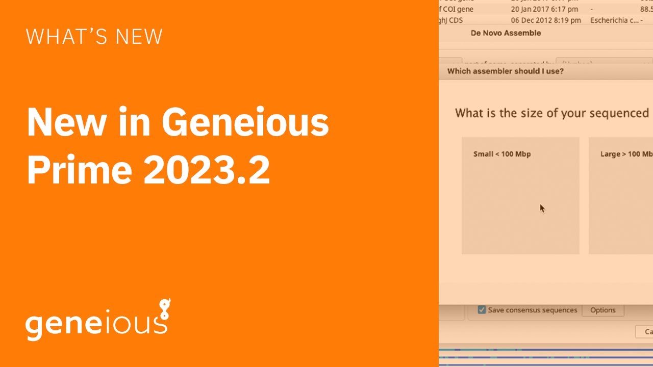 What's New in Geneious Prime 2023.2