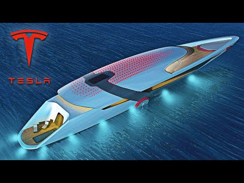 5 Most Beautiful Luxury Concept Yachts | Tesla Model Y Yacht