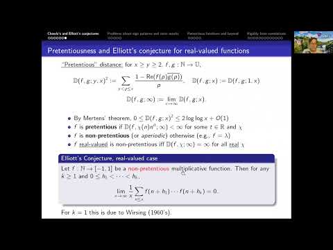 Alexander Mangerel: Correlations, sign patterns and rigidity theorems [...] (NTWS 179)