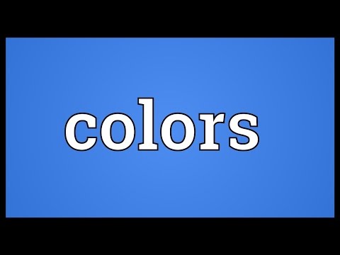 Colors Meaning