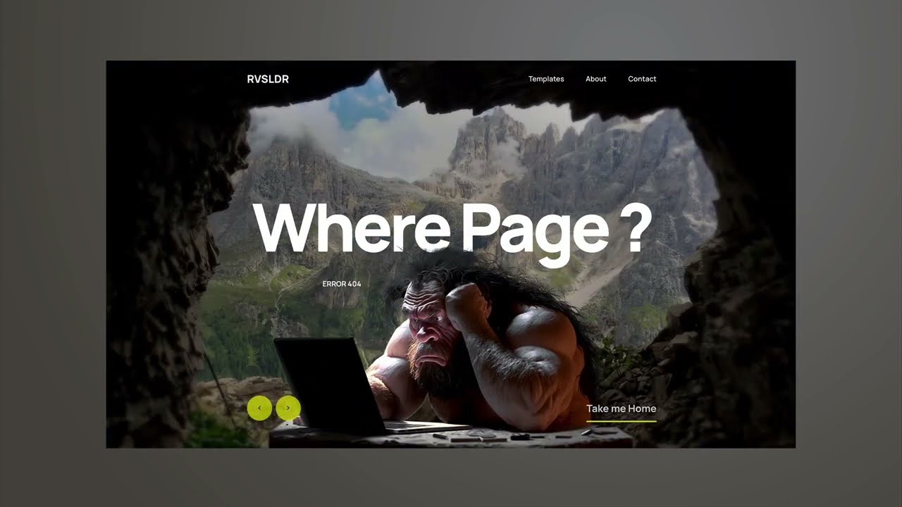 404 Page Hero Collection for WordPress