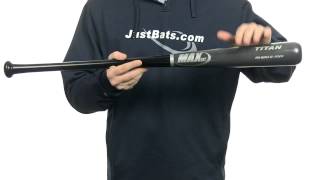 MaxBat Pro -3 2 1/2" Maple Wood Baseball Bat TITAN | JustBats.com