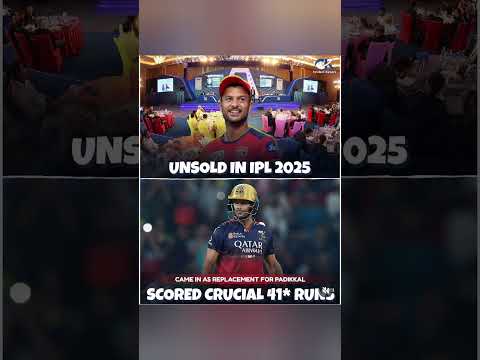 Mayank Agarwal unsold in IPL 2025#replacement player for Devdat padikkal#Mayank Agarwal#RCB#ipl2025