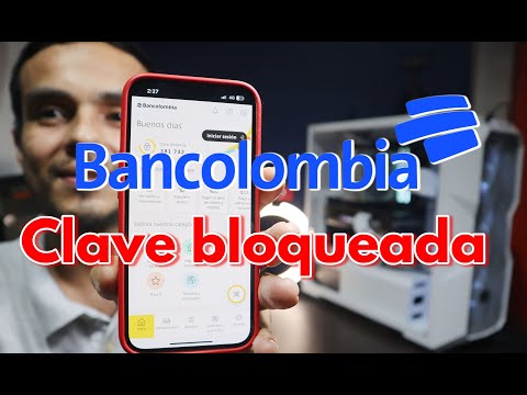 Como cambiar mi clave Bancolombia por la sucursal virtual personas?