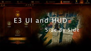 Mod E3 UI and HUD - Side by side to Vanilla - The Witcher 3 Wild Hunt ...