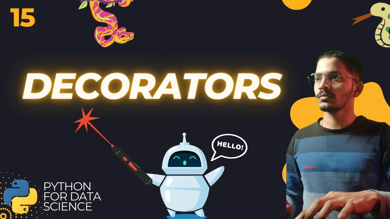 Mastering Python Decorators | Python for Data Science - 15 | Omkar Pawar | Data Decides