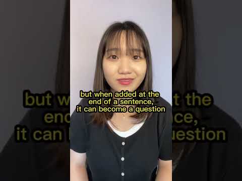 Useful particle の(NO) when asking a question⁉️ #shorts