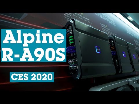 CES 2020: Alpine R-A90S 6-channel car amplifier | Crutchfield