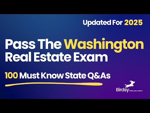 Washington Real Estate Exam 2024: 100 Must-Know Questions & Answers