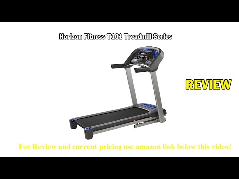 Review Horizon T101 Go Series Treadmills. Easy to use features and durable construction