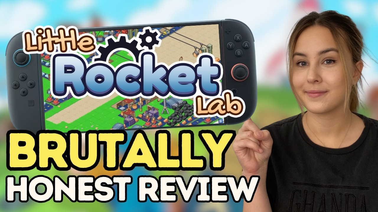Little Rocket Lab Review | An adorable automation game! | Nintendo Switch, Xbox, and PC