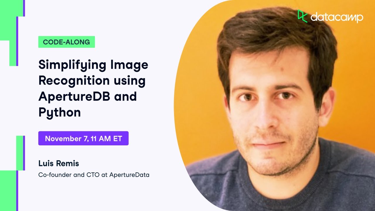 Simplifying Image Recognition using ApertureDB and Python