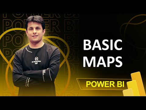 3.1 How to Create a Basic Map in Power BI | Power BI Tutorials for Beginners | By Pavan Lalwani