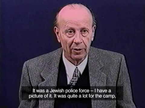 Holocaust Survivor Michael Gluck - in the DP camp