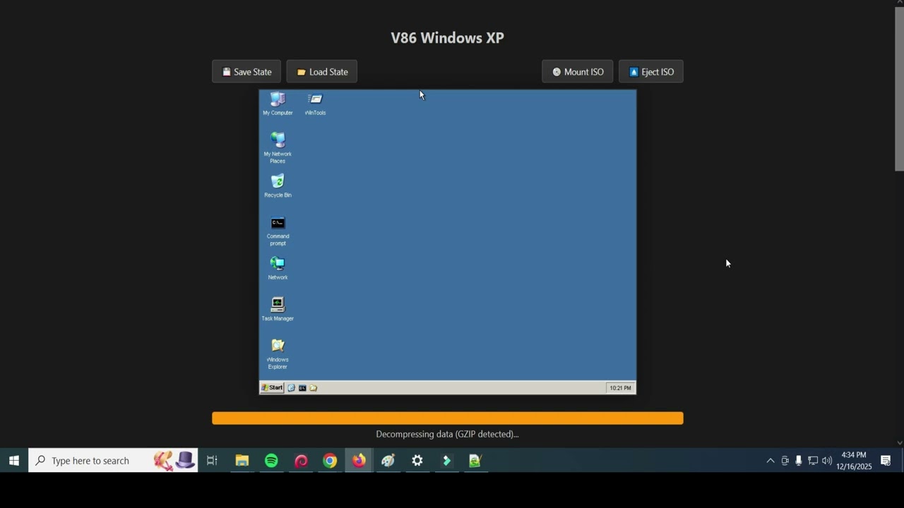 Virtual Browser WinXP