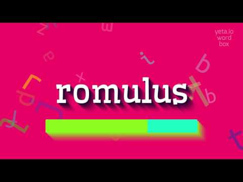 How to say "romulus"! (High Quality Voices)