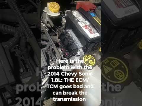 The computer on the Chevy Sonic is trash. Why not put it inside the car?!