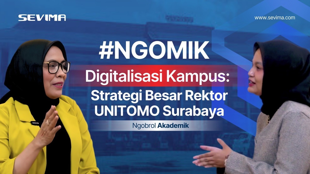 #NGOMIK Ngobrol Akademik | Di Balik Transformasi Digital UNITOMO: Perspektif Sang Rektor