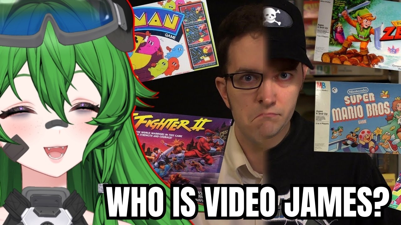 AVGN finds the WORST board games EVER!? | Board James Reaction