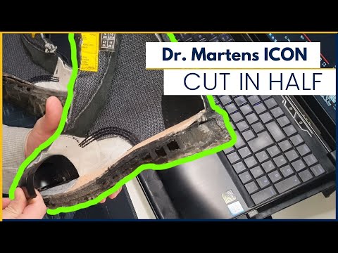 Dr Martens ICON Industrial Safety Boot Cut In Half: Here's What's In It