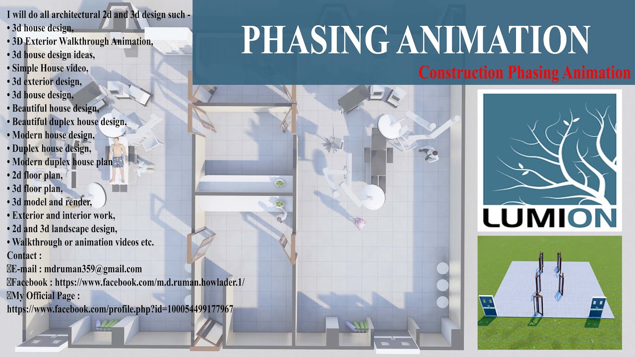 Creating PHASING ANIMATIONS in Lumion I Construction Phasing Animation I OT Design I Part-1