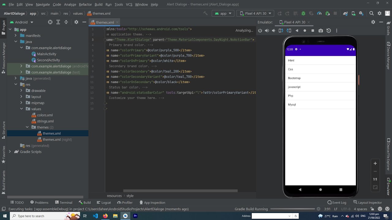 Listview Tutorial in Android Studio | Easy Method
