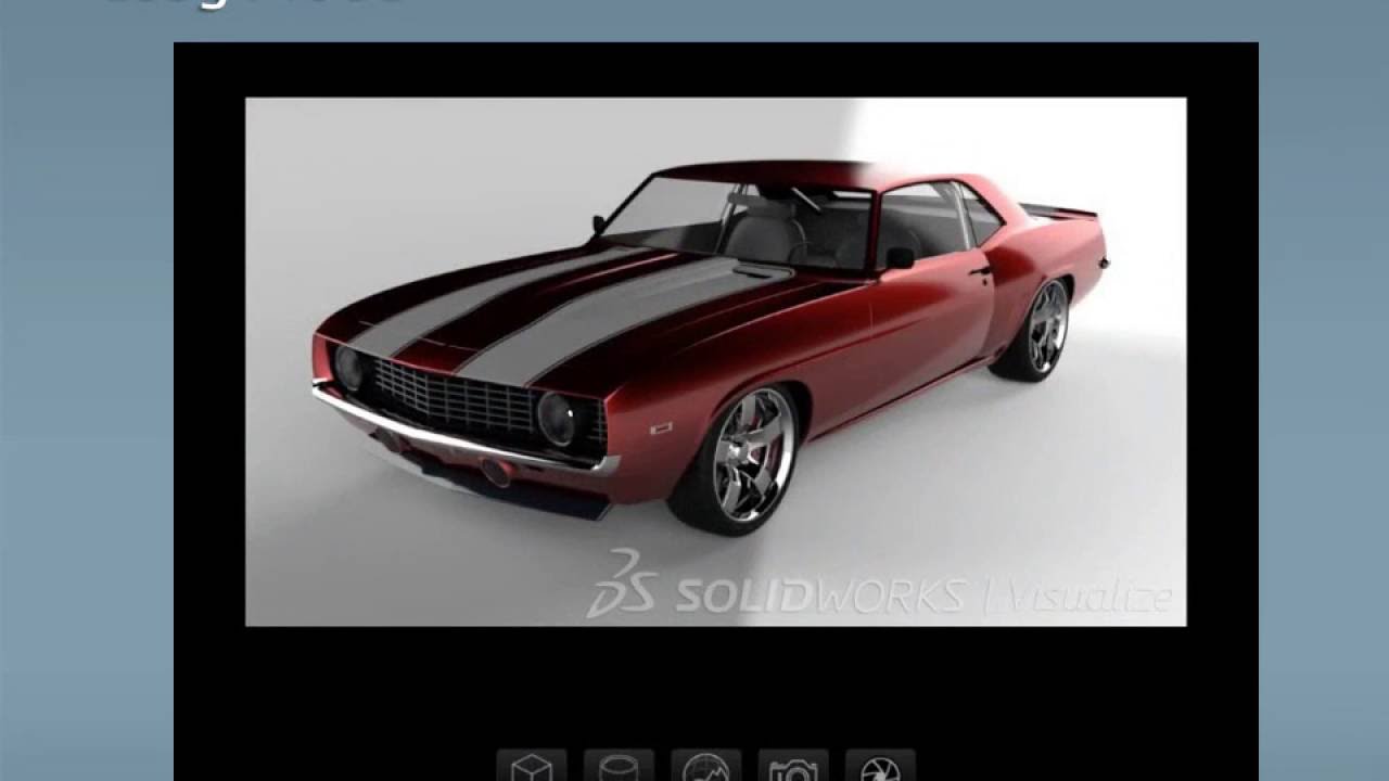 SOLIDWORKS Visualize Tutorial Easy Mode Overview