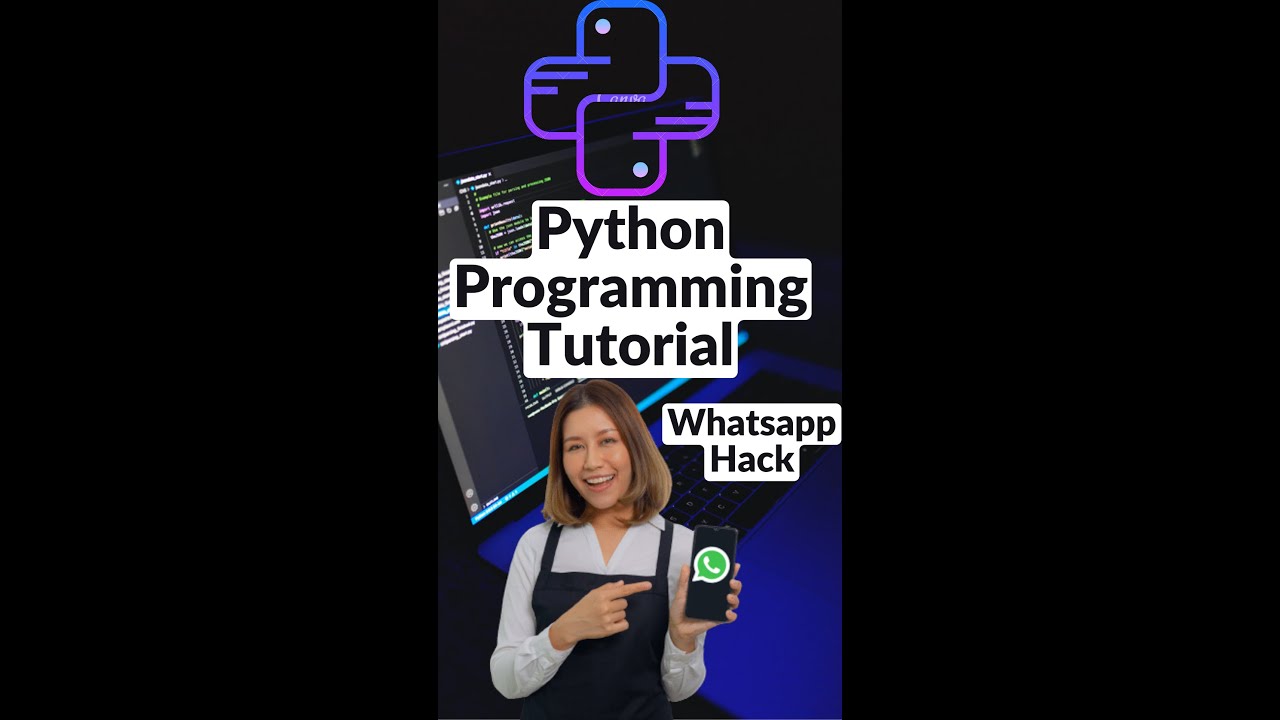 Whatsapp Hack tutorial #python #programming #tutorial #logo #graphicdesign #drawing #viral