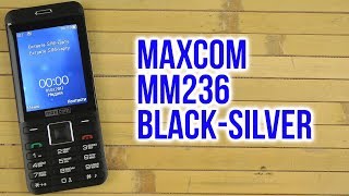 Maxcom MM236 Black-Gold купити в інтернет-магазині: ціни на мобільний телефон MM236 Black-Gold ...