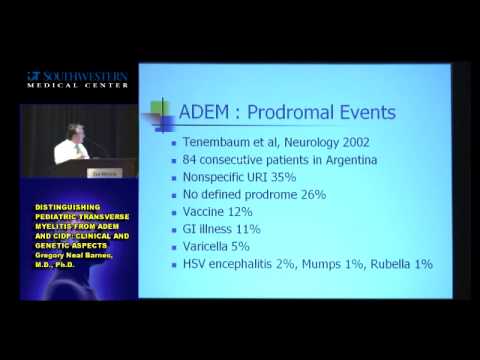 Distinguishing Pediatric TM from ADEM and CIDP: Clinical and Genetic Aspects