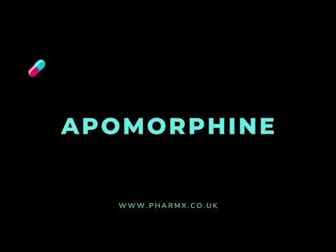 How to pronounce Apomorphine