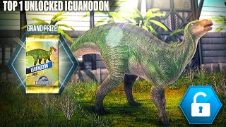 IGUANODON TOURNAMENT ALL SUPERSAURUS | JURASSIC WORLD THE GAME
